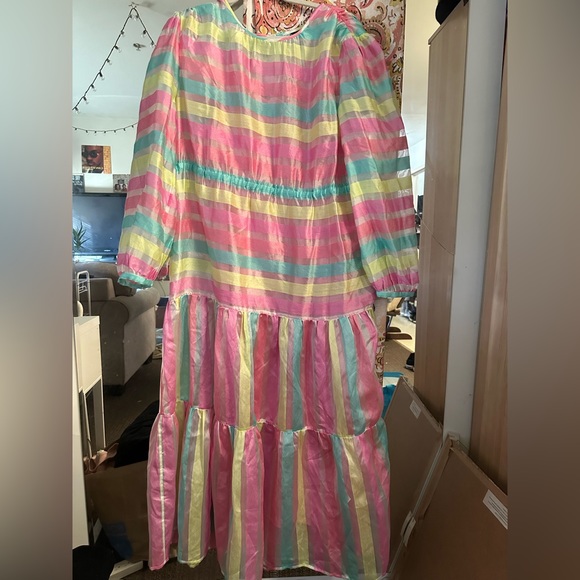 Halogen | Dresses | Halogen X Altantic Pacifica Multicolor Dress | Poshmark
